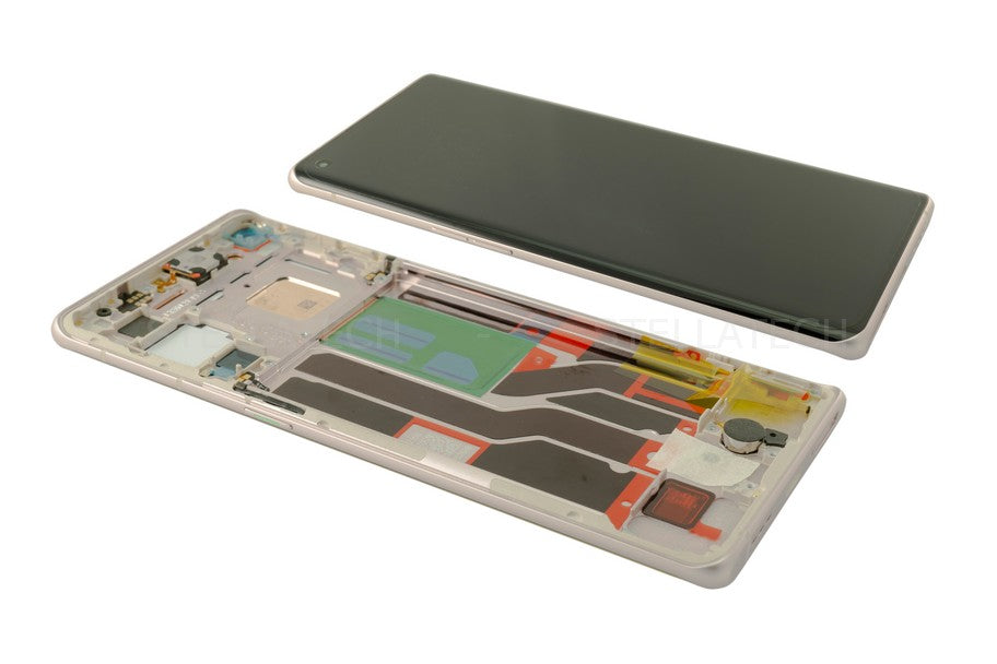 Oppo Find X3 Neo (CPH2207) - Display LCD Touchscreen + Rahmen Silber – repedia