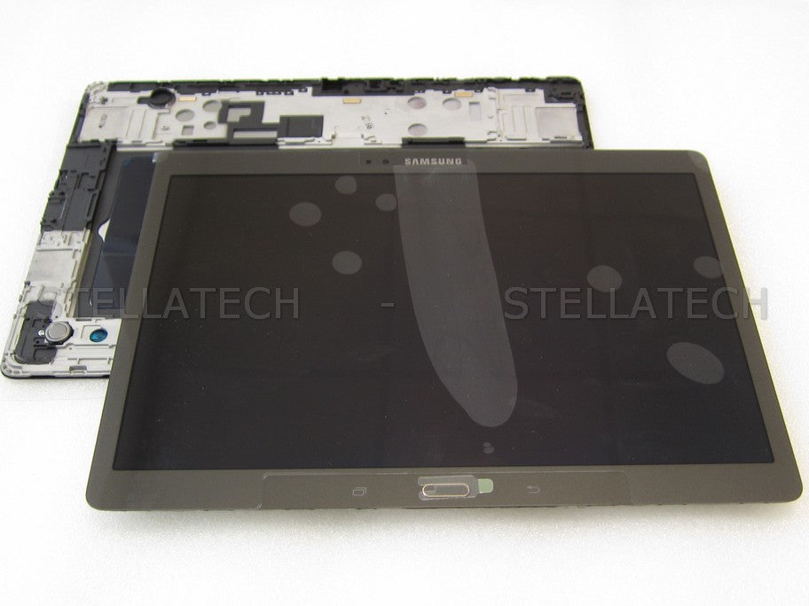 Ersatz-Display Samsung SM-T805 Tab S 10.5 LTE LCD Touchscreen + Rahmen – repedia