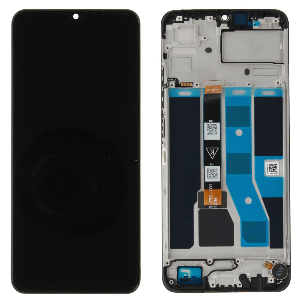 Original Realme C53 Display Touchscreen Mighty Black RMX3760