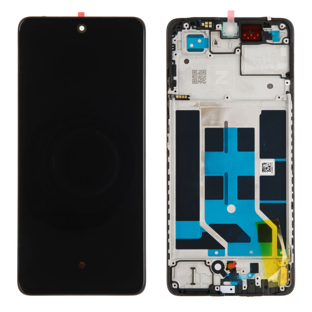 Original OnePlus Nord CE4 Lite OLED Display Touch + Rahmen Schwarz CPH