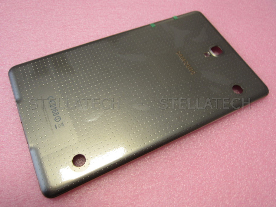 Samsung SM-T700 Galaxy Tab S 8.4 - Back Cover / Rückschale Titanium Si