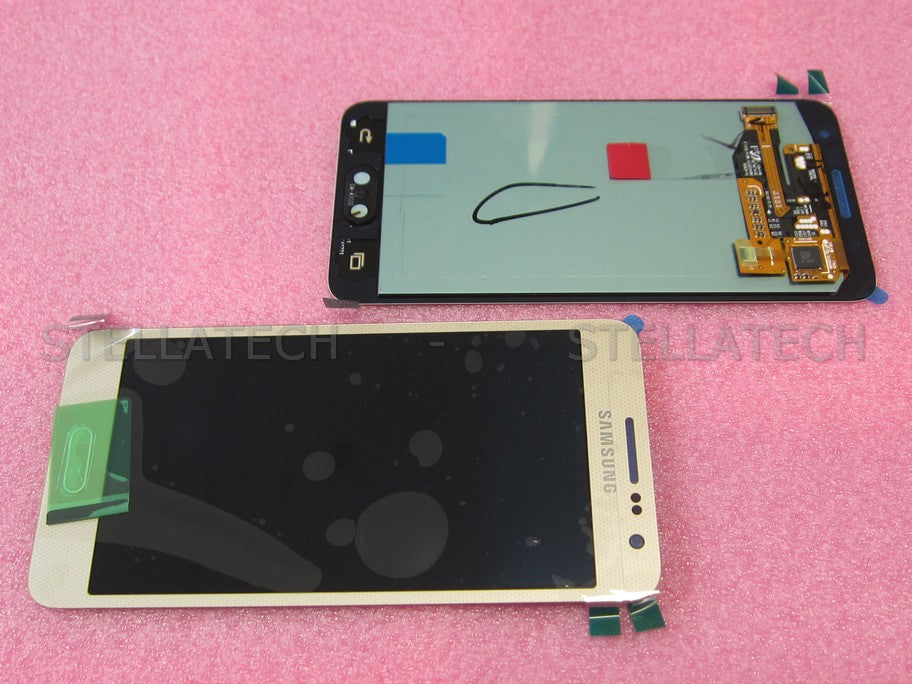 Original Samsung Galaxy A3 Display Touchscreen Gold SM-A300FU
