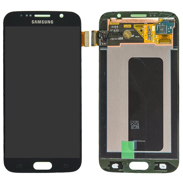 Original Samsung Galaxy S6 Display Touchscreen Schwarz SM-G920F