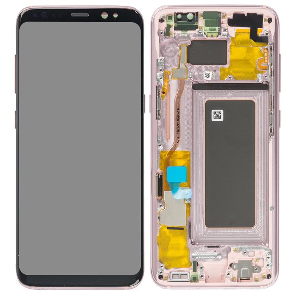 Samsung SM-G950F Galaxy S8 - Display LCD Touchscreen + Rahmen Rose Pin ...