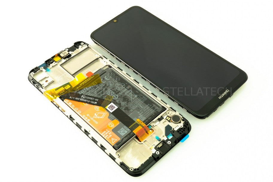 Original Huawei Y6 2019 Display Touch + Rahmen Schwarz MRD-L21