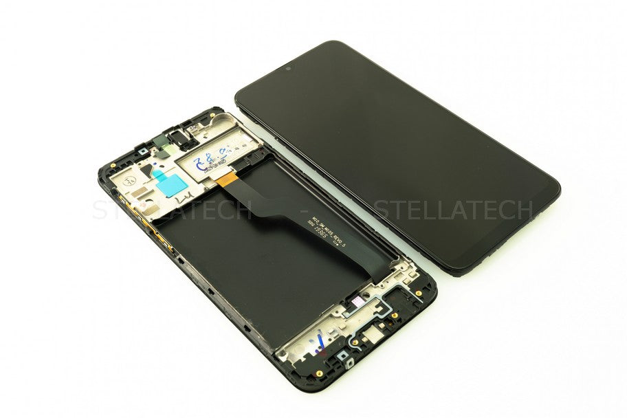 Original Samsung Galaxy A10 Display Touch + Rahmen (f. EU Version) SM-