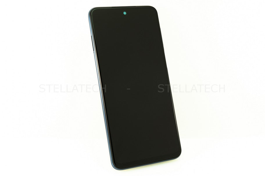 Original Xiaomi Redmi Note 9s Display Touch + Rahmen Grau/Schwarz M200