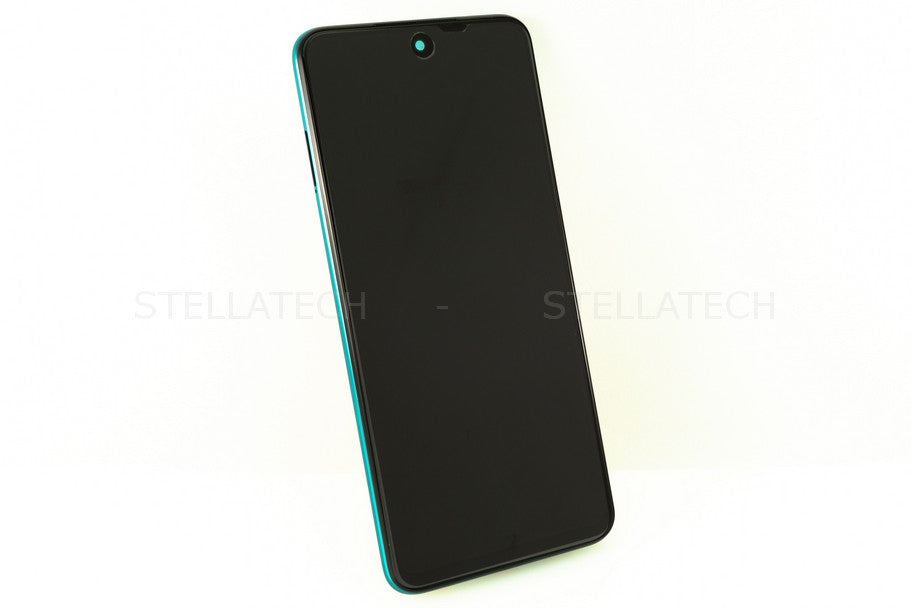 Original Xiaomi Redmi Note 9 Pro Display Touch + Rahmen Grün M2003J6B2