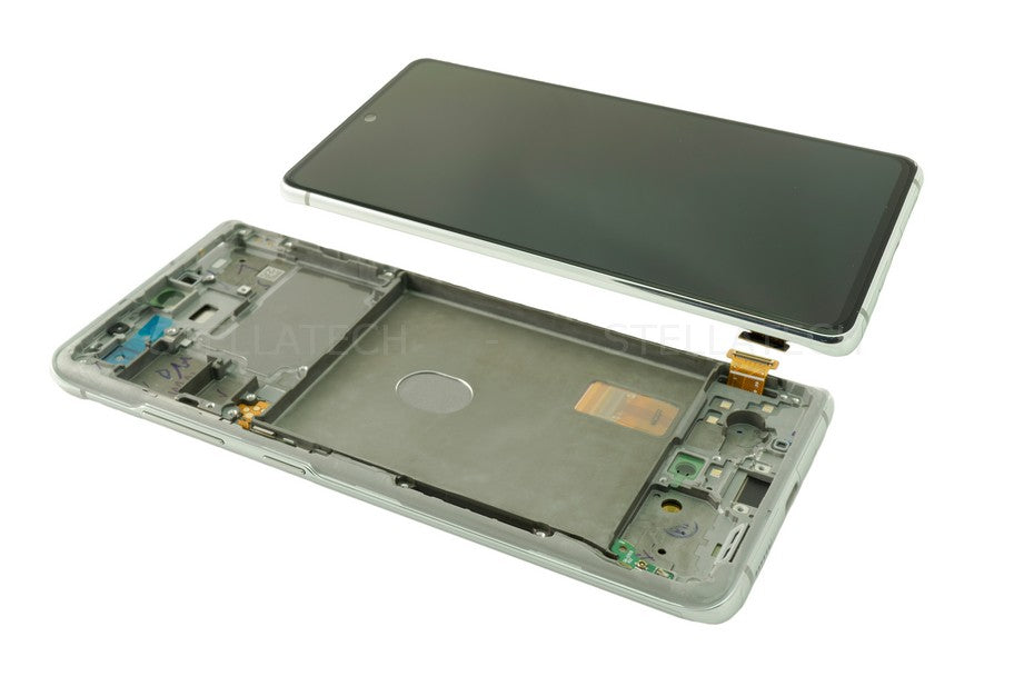 Original Samsung Galaxy S20 FE 5G Display Touch + Rahmen Weiß SM-G781B