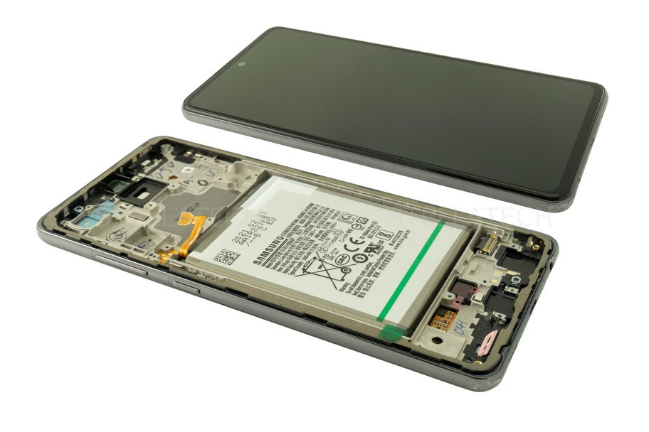 Original Samsung Galaxy A72 5G Display Touch + Rahmen Schwarz incl. Ba