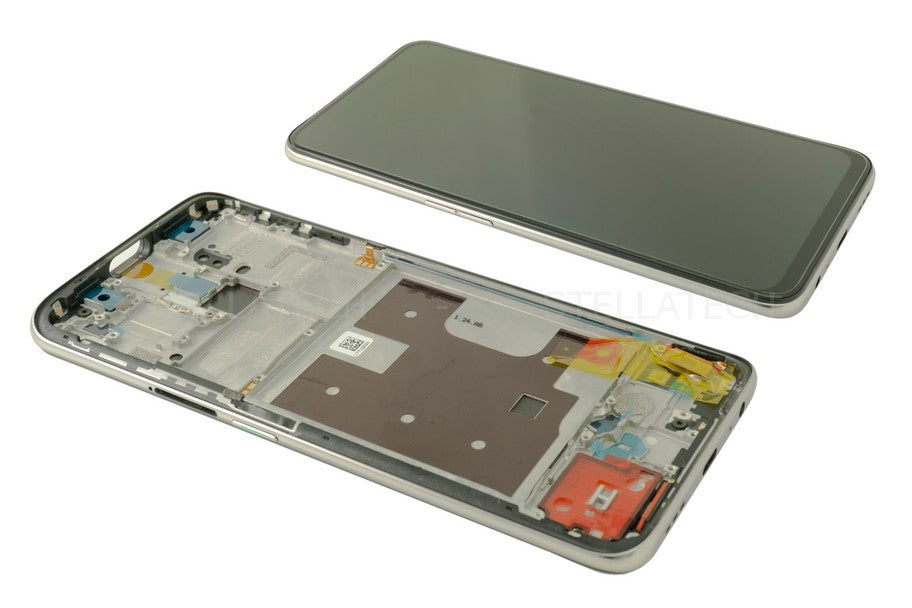 Original Oppo Reno2 Z Display Touch + Rahmen Weiß PCKM70