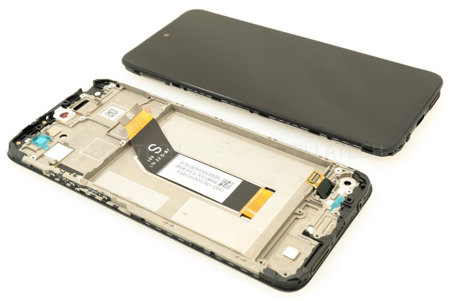 Original Xiaomi Redmi 10 2022 Display Touch + Rahmen Schwarz 21121119S
