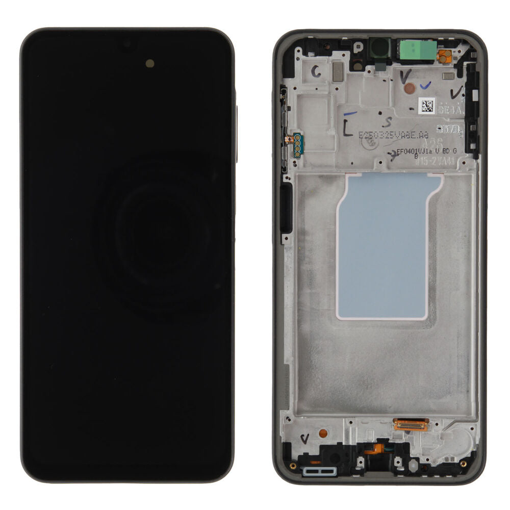 Original Samsung A26 5G OLED Display Touch + Rahmen Schwarz SM-A266B