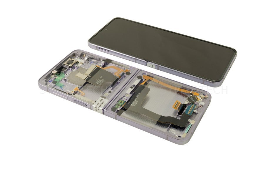 Ersatz-Display Samsung SM-F721B Galaxy Z Flip4 LCD + Touchscreen Lila ...
