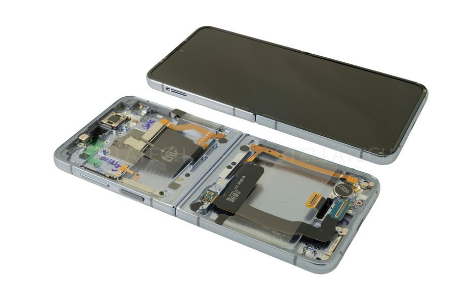 Samsung SM-F721B Galaxy Z Flip4 - Display LCD + Touchscreen Blau – repedia